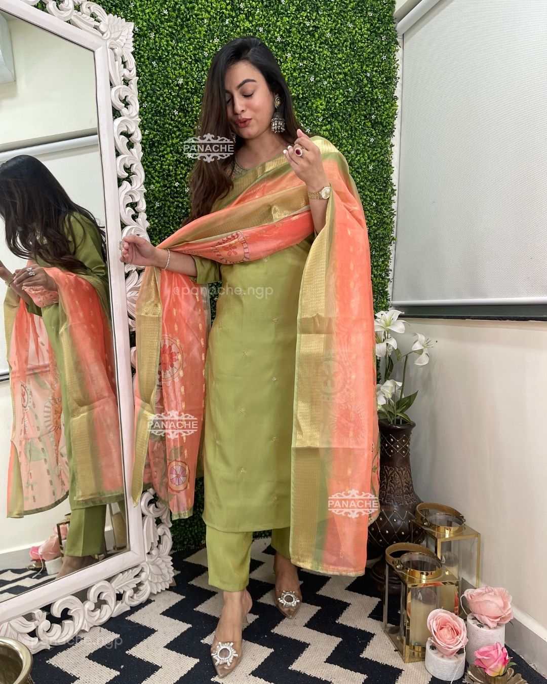 Budget peachy mint set – panachengp
